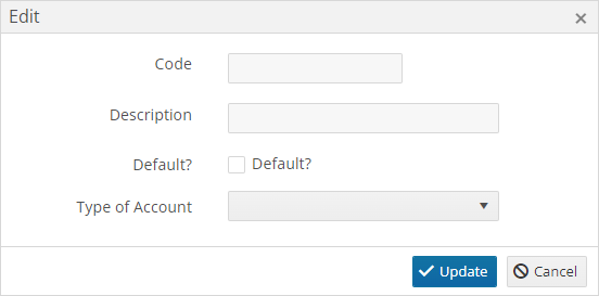 Global GL Accounts – Vantaca Library