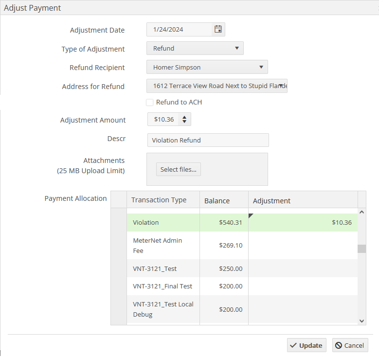 Processing a Homeowner Refund – Vantaca Library