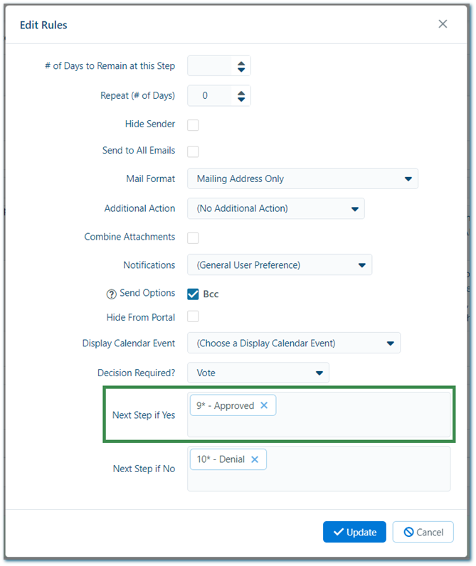 Setup for Architectural Review (ARC) Voting – Vantaca Library
