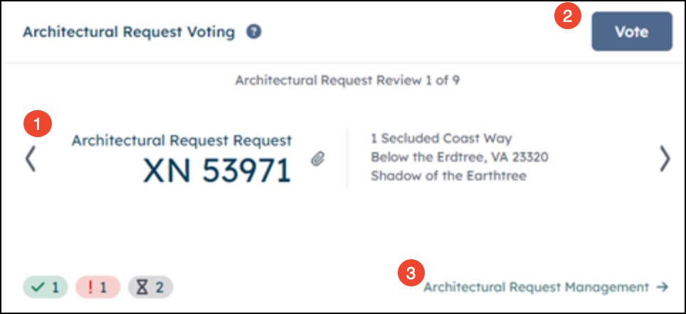 Vantaca Home – Board Architectural Review (ARC) Voting and Approval ...