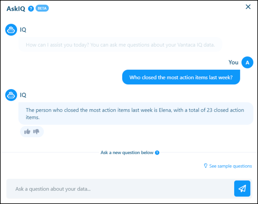 Use AskIQ to Enhance Your Vantaca IQ Experience – Vantaca Library