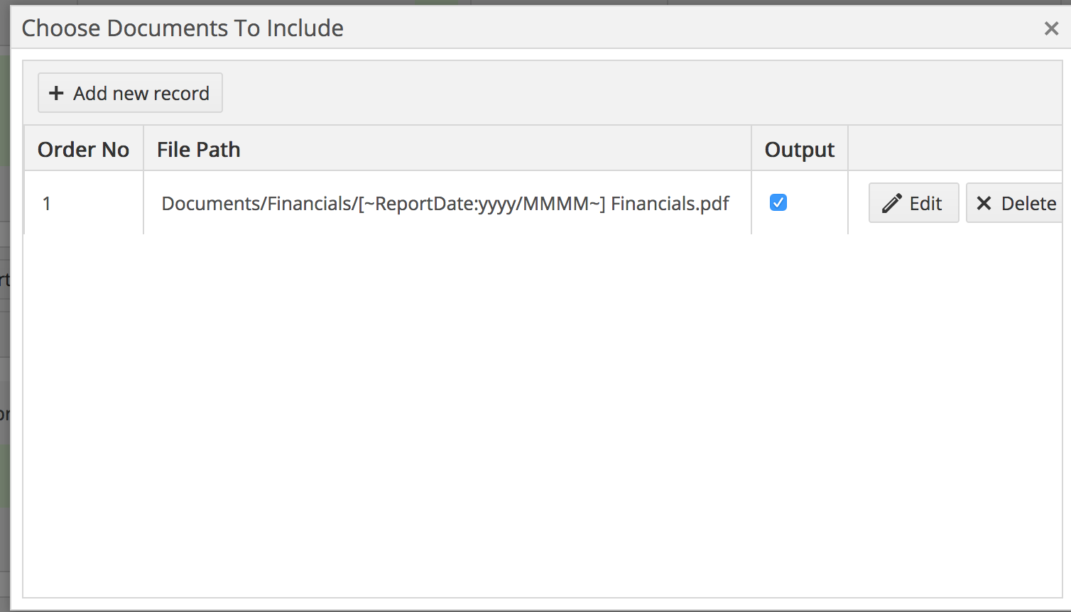 Documents on Action Items – Vantaca Library