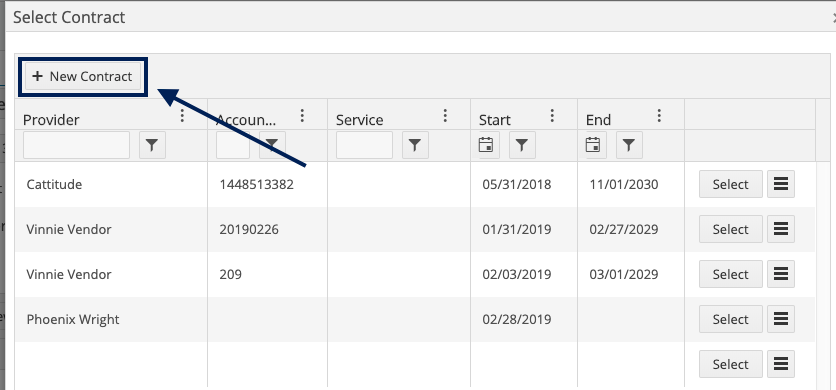 Association Service Contracts – Vantaca Library