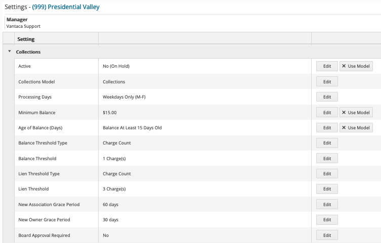 Overview of Collections in Vantaca – Vantaca Library
