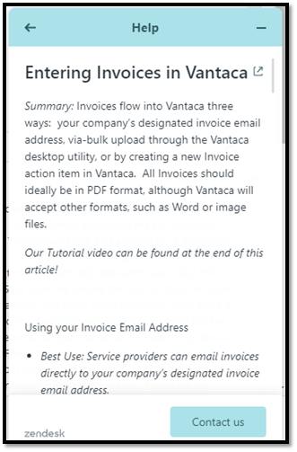 Submitting A Support Ticket – Vantaca Library