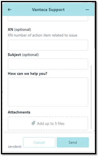 Submitting A Support Ticket – Vantaca Library