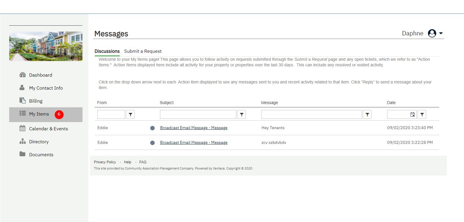 Vantaca Home Portal – Vantaca Library