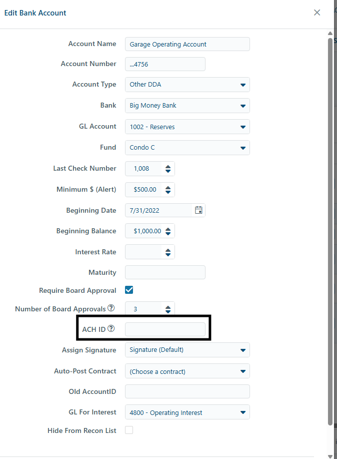 Transfer Funds – Vantaca Library