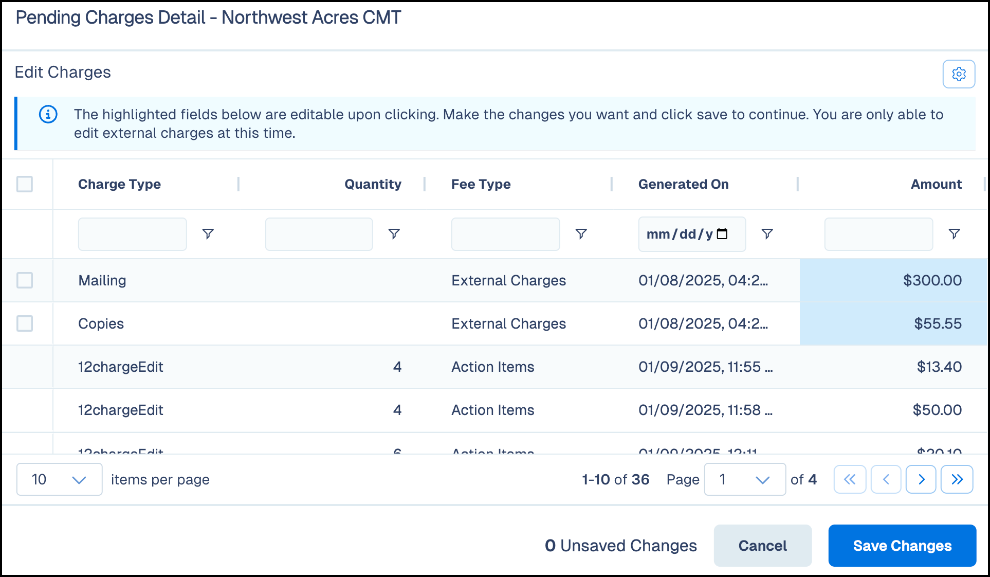 Revenue Manager: Billing – Vantaca Library