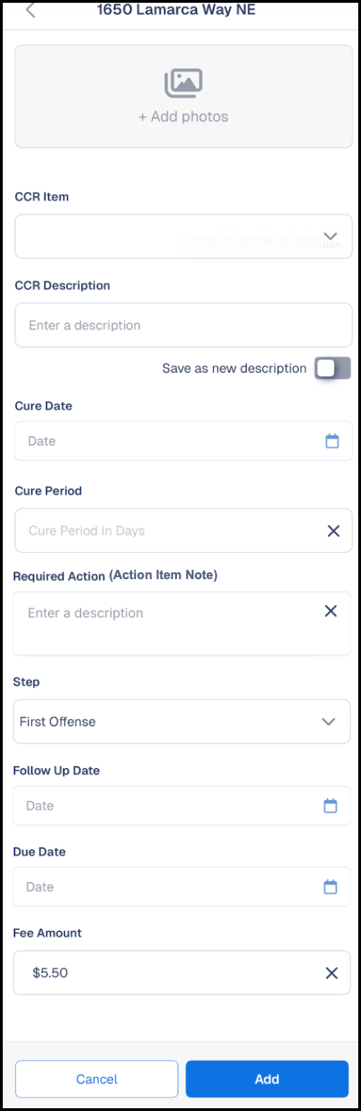 Vantaca Manage App: Violations – Vantaca Library