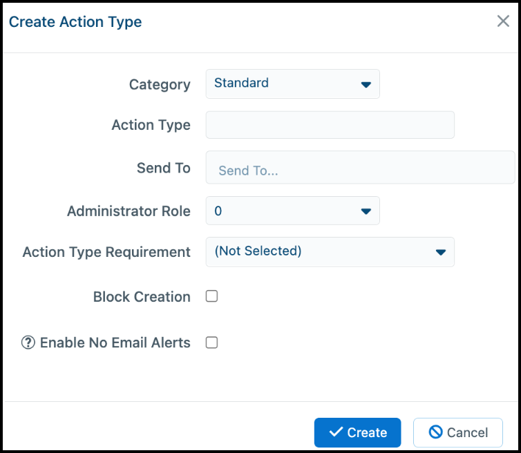 Adding A New Action Type – Vantaca Library