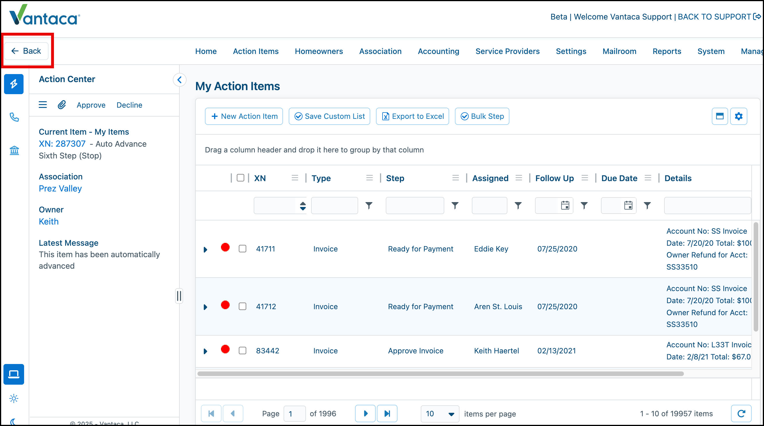 Vantaca November 2025 Release Notes – Vantaca Library