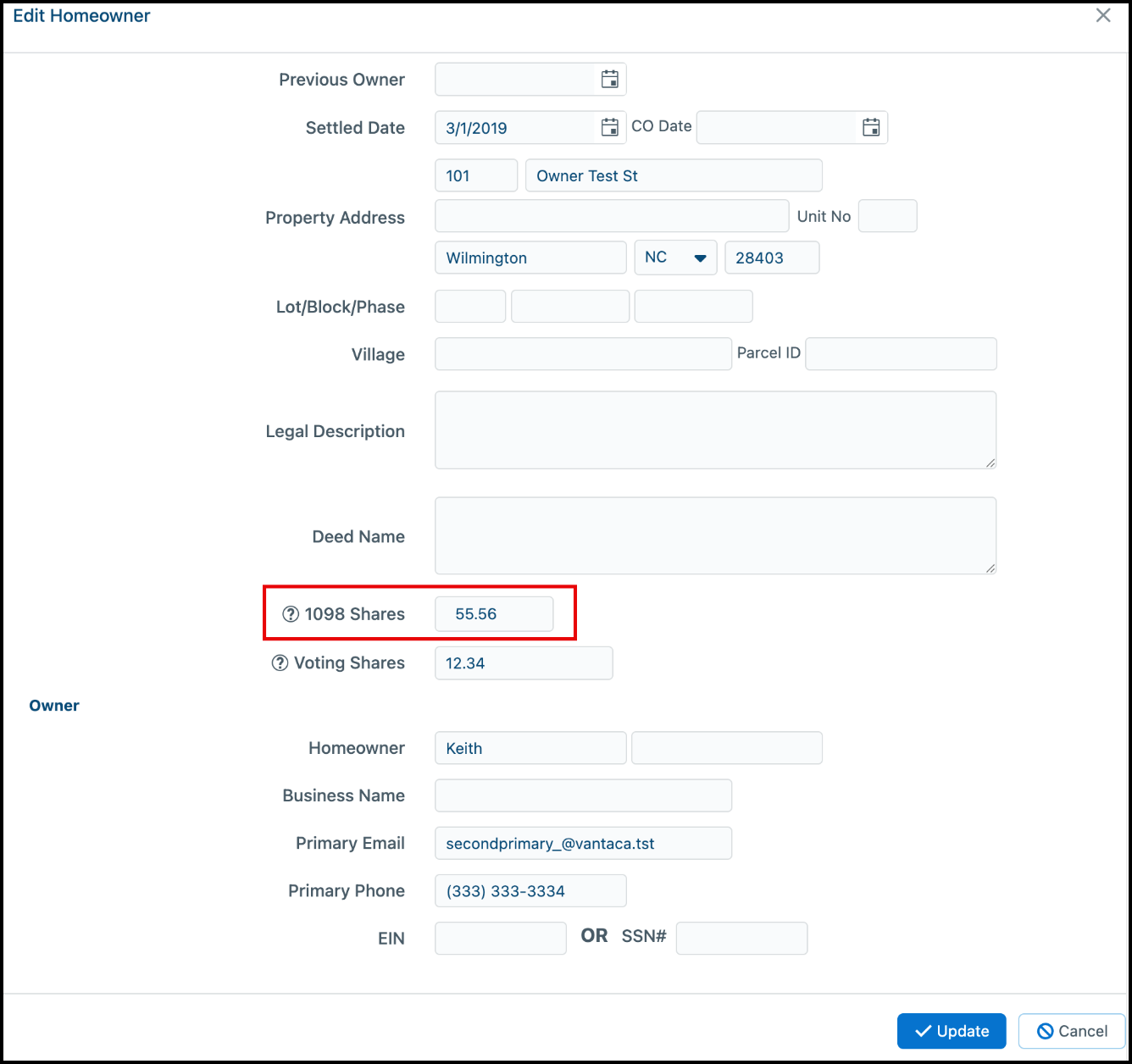 1098 Mortgage Interest Reporting – Vantaca Library