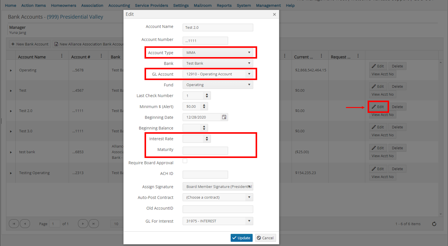 Financial Overview Report – Vantaca Library