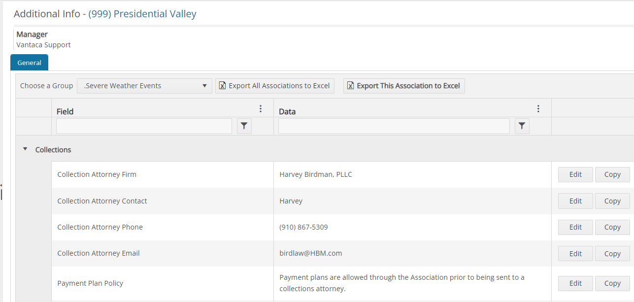 Offboarding Transition Timeline – Vantaca Library